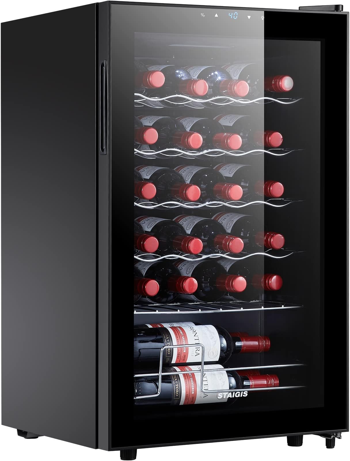 Amazon.com: Honeywell 34 Bottle Compressor Wine Cooler Refrigerator ...