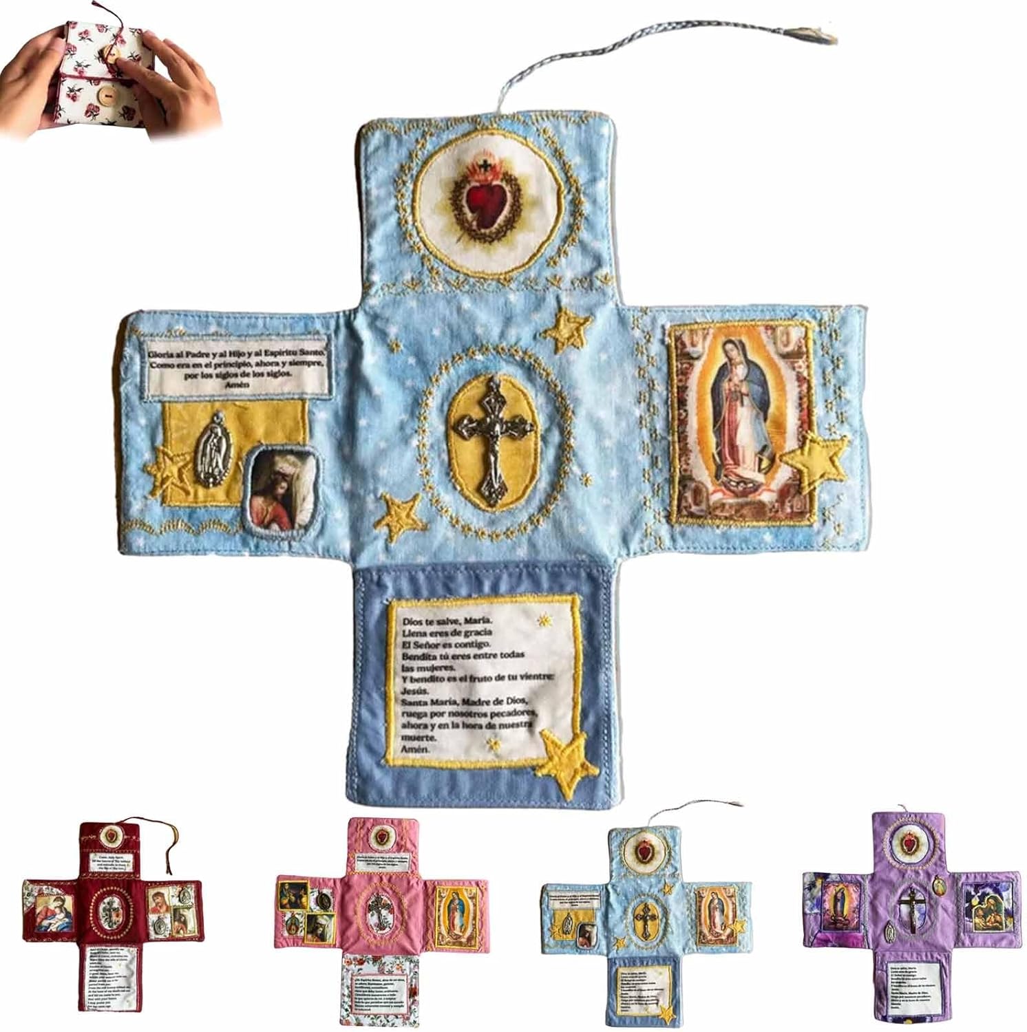 Amazon.com: Handcrafted Pocket Devotional – Faith Edition, Catholic ...
