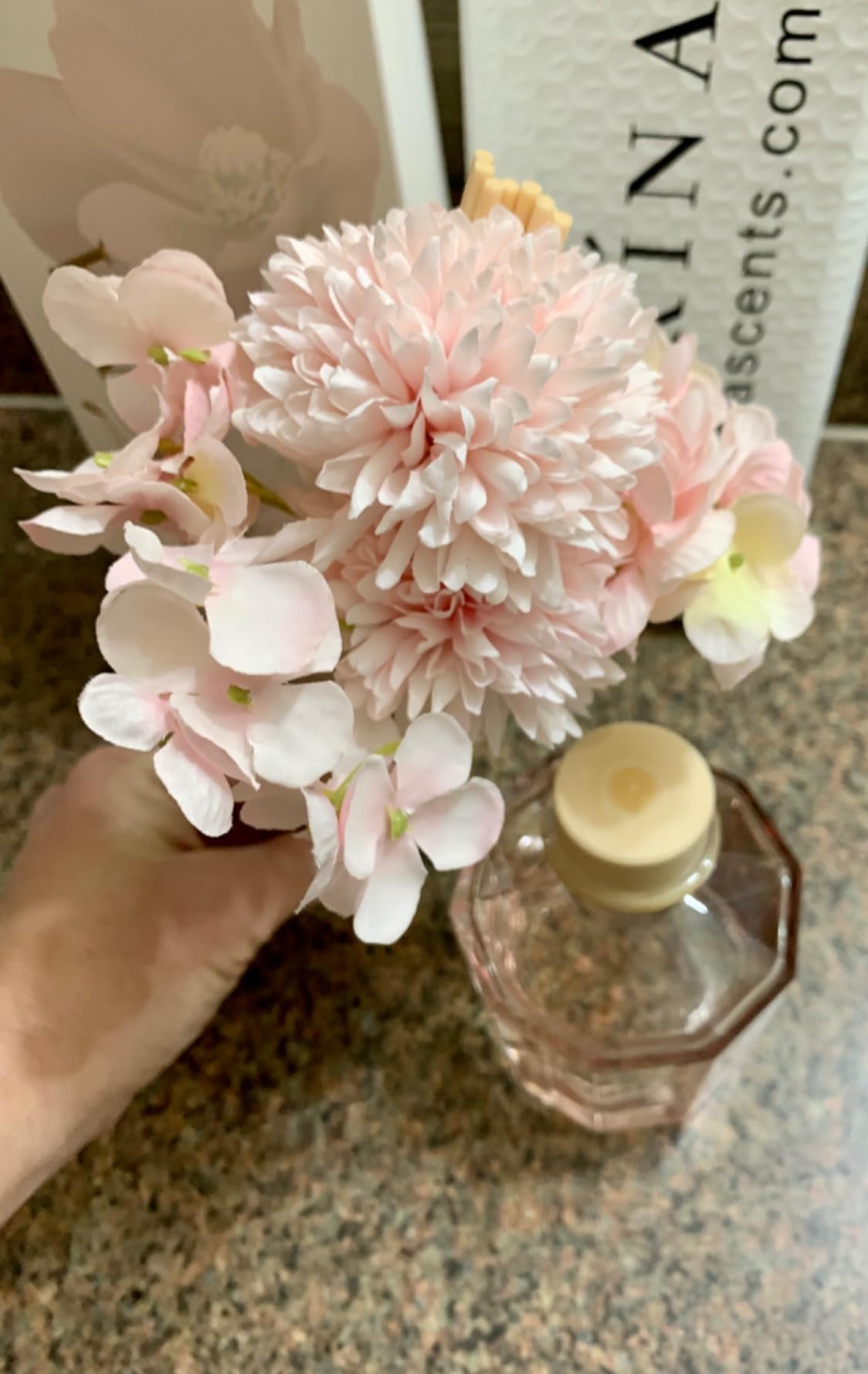 $6/mo - Finance COCORRÍNA Reed Diffuser - Cashmere Vanilla Flower Reed ...