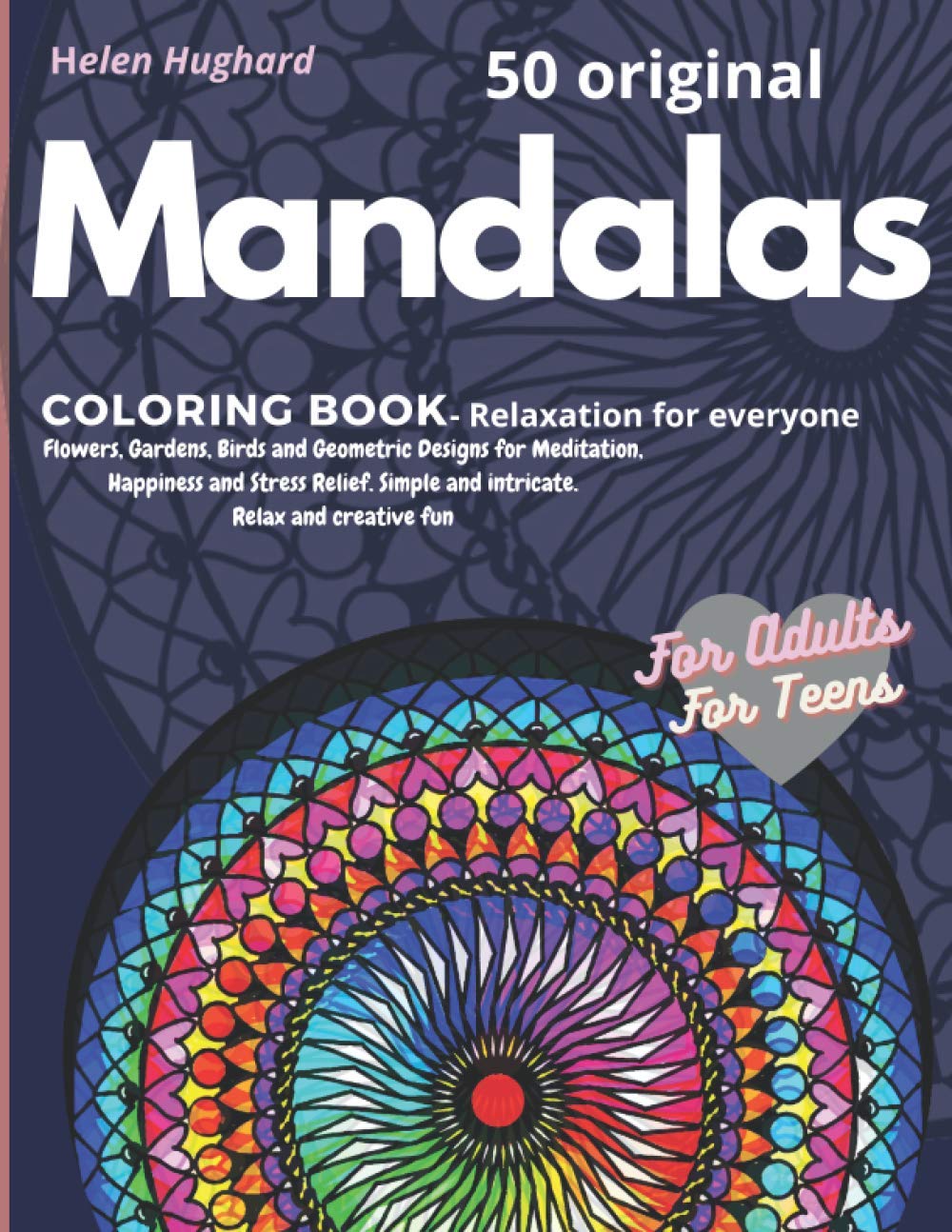 Amazon.com: 50 original Mandalas Coloring Book - Relaxation for ...