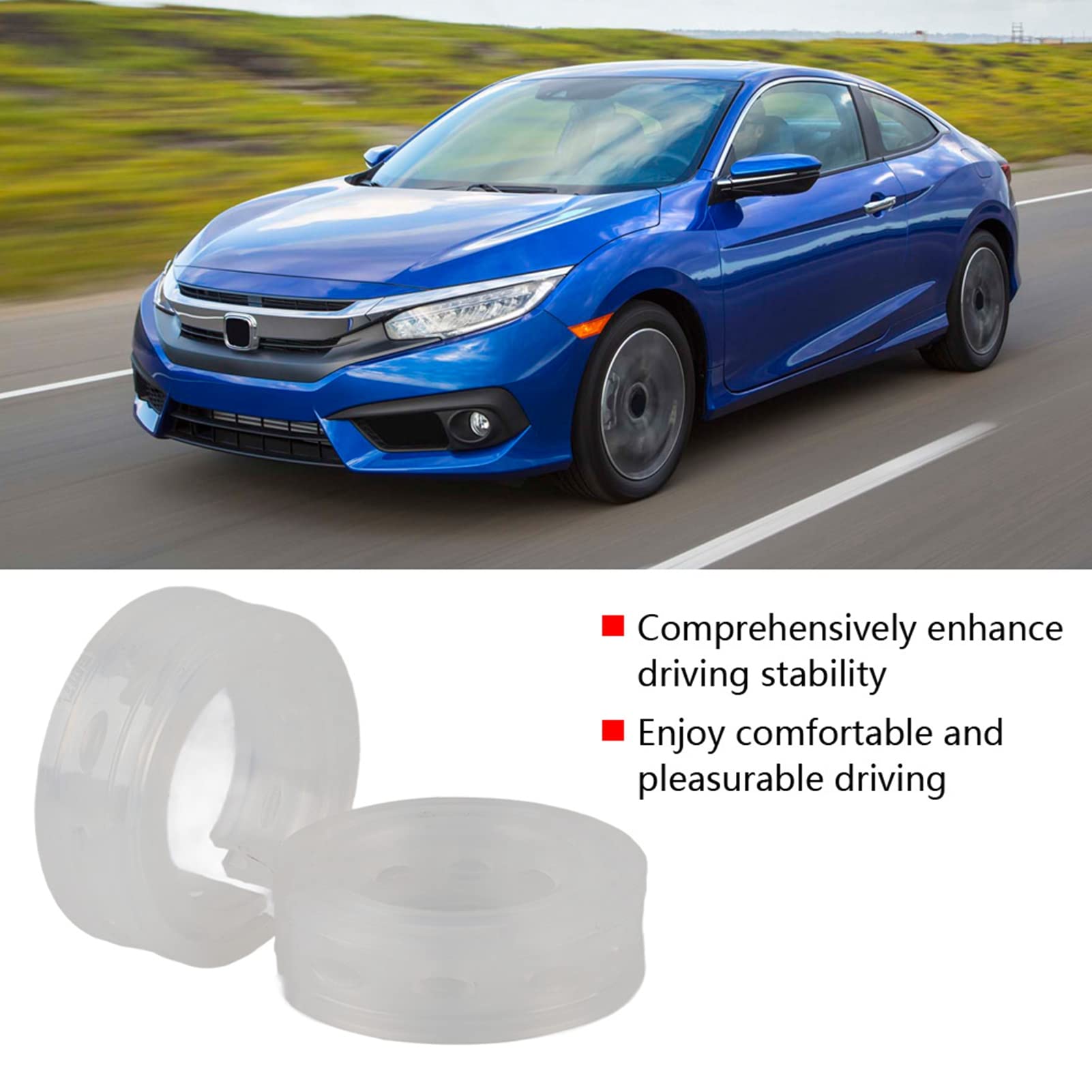s Power Auto-Buffers Spring Bumpers A/B/C/D/E/F Type Car Shock Absorber