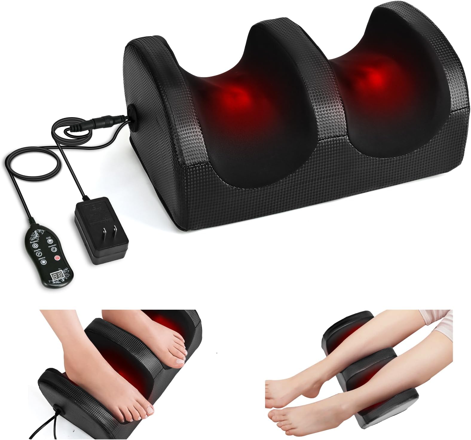 Amazon.com: Foot Massager,Foot Massager Machine with Massage Roller ...