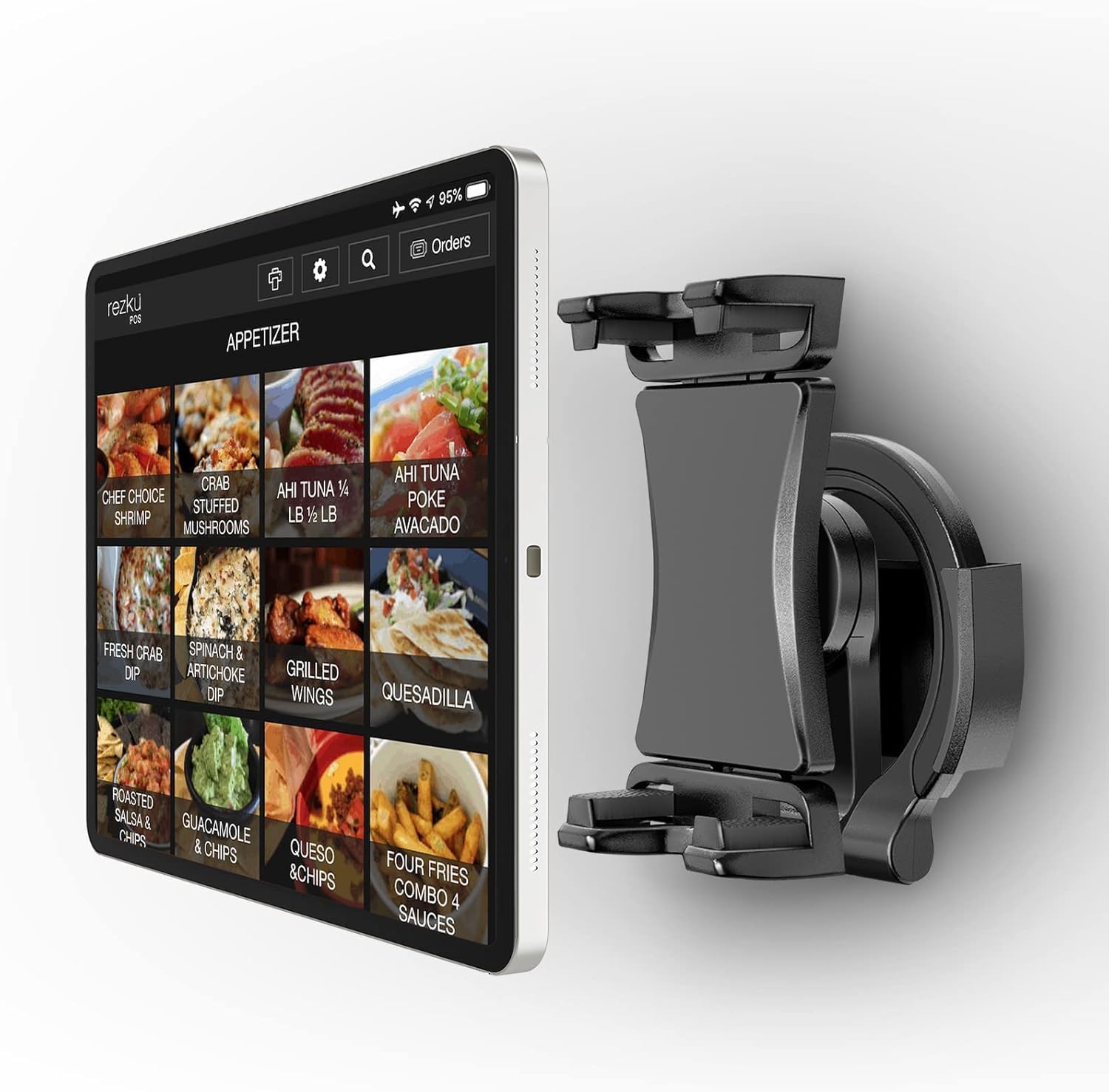 NOTMBESTM Universal Tablet Wall Mount Adjustable 90 Degrees Rotating ...