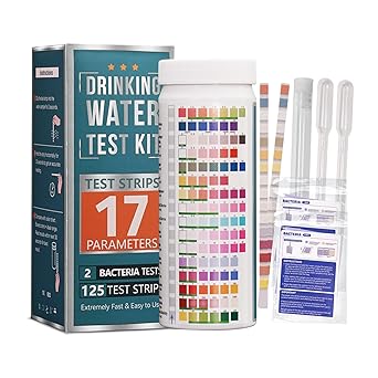 17 in 1 Water Testing Kits for Drinking Water, 125 Strips Water ...
