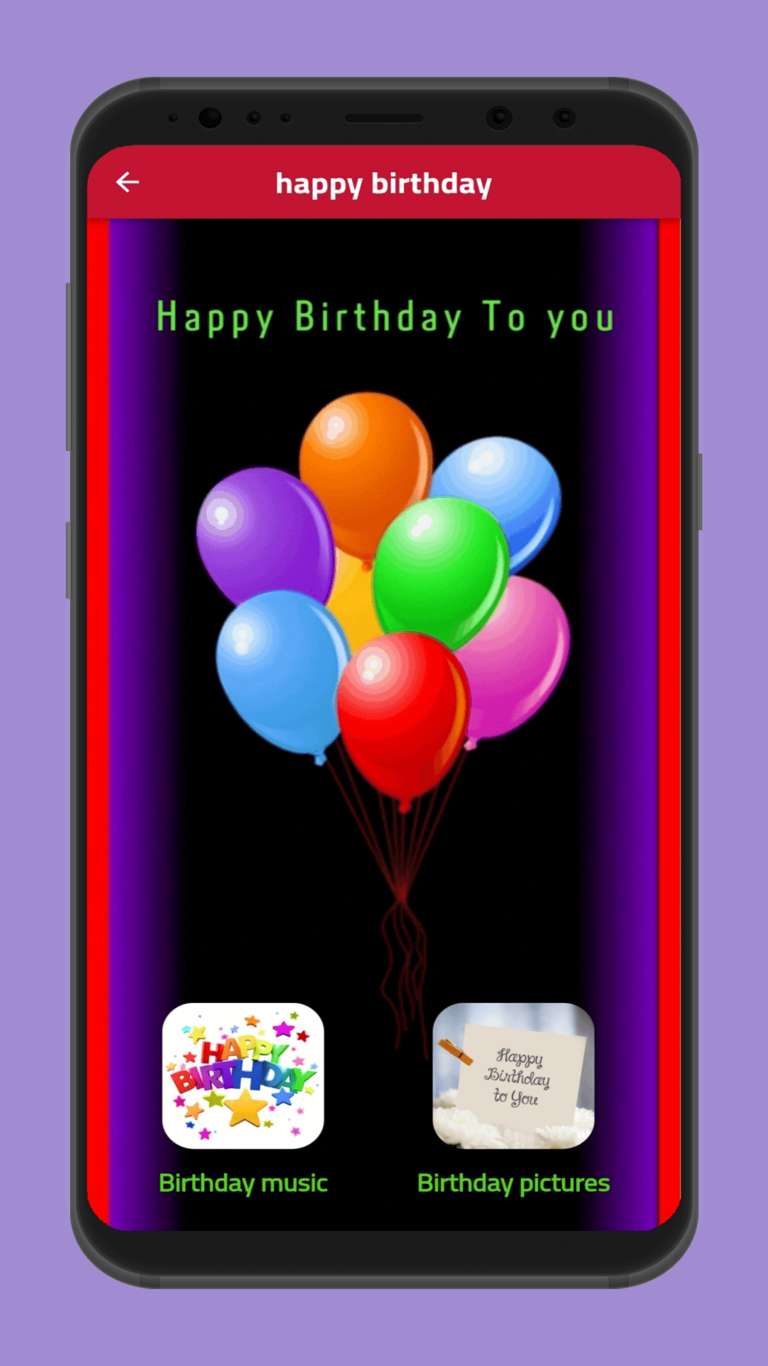Happy Birthday - App on Amazon Appstore