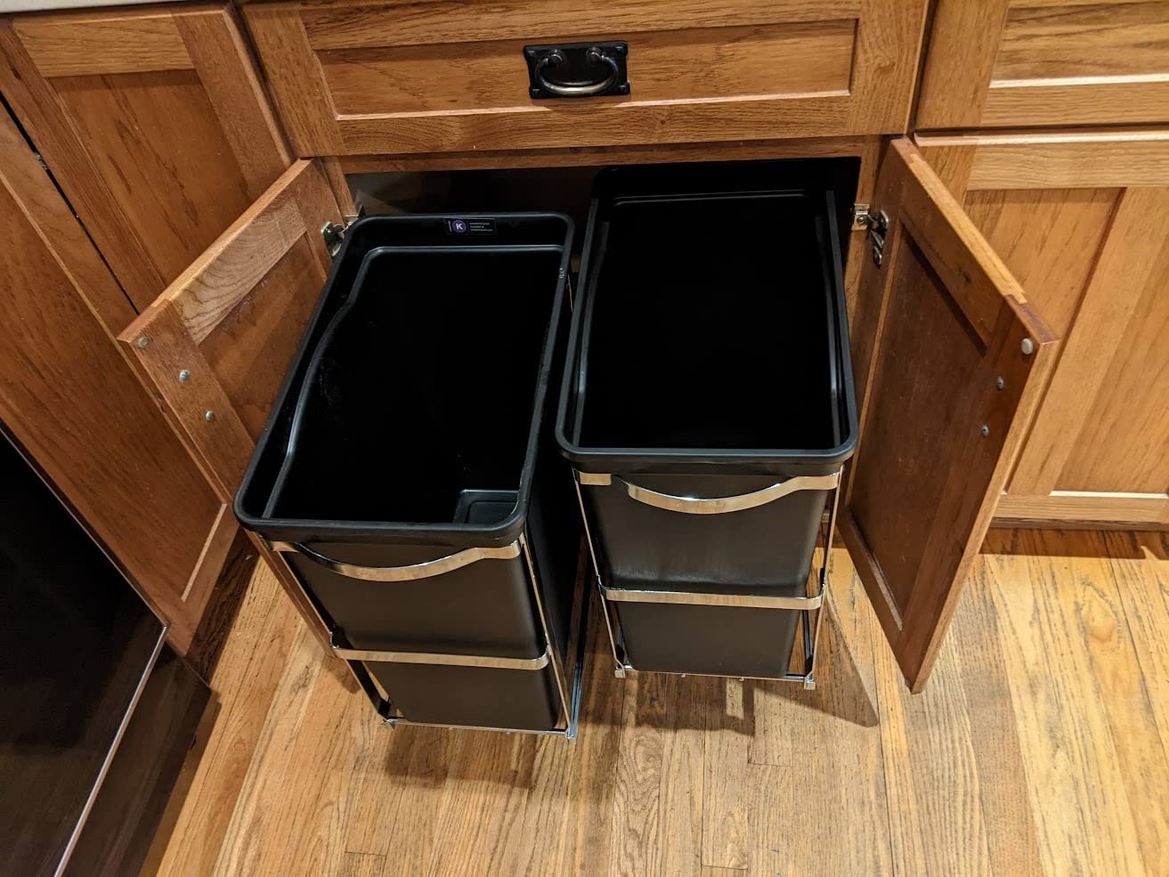 $13/mo - Finance simplehuman 35 Liter / 9.3 Gallon Dual Compartment ...