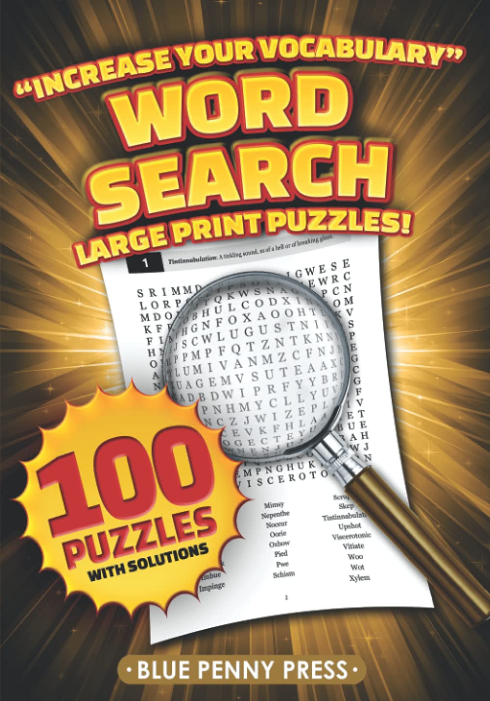 Amazon.com: "Increase Your Vocabulary" Word Search: 100 LARGE PRINT ...