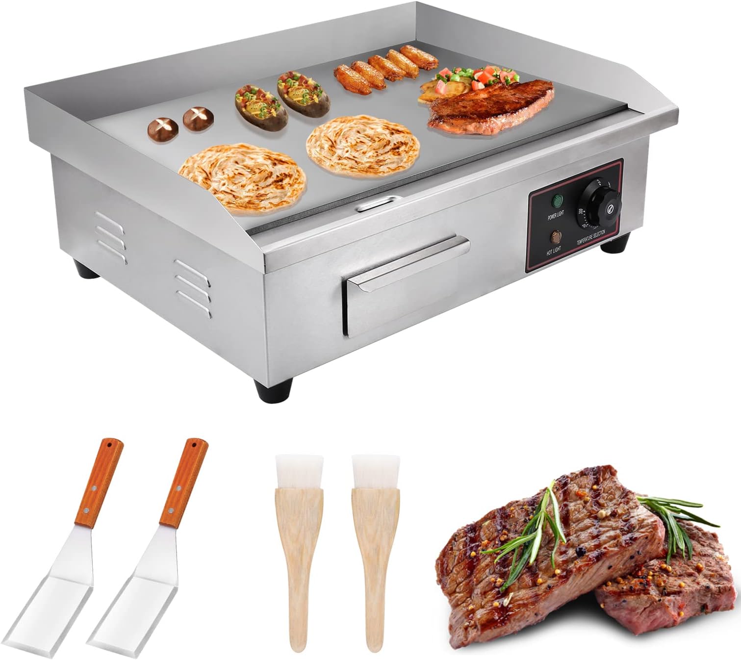 Amazon.com: Dyna-Living Commercial Electric Griddle 29'' Stainless ...