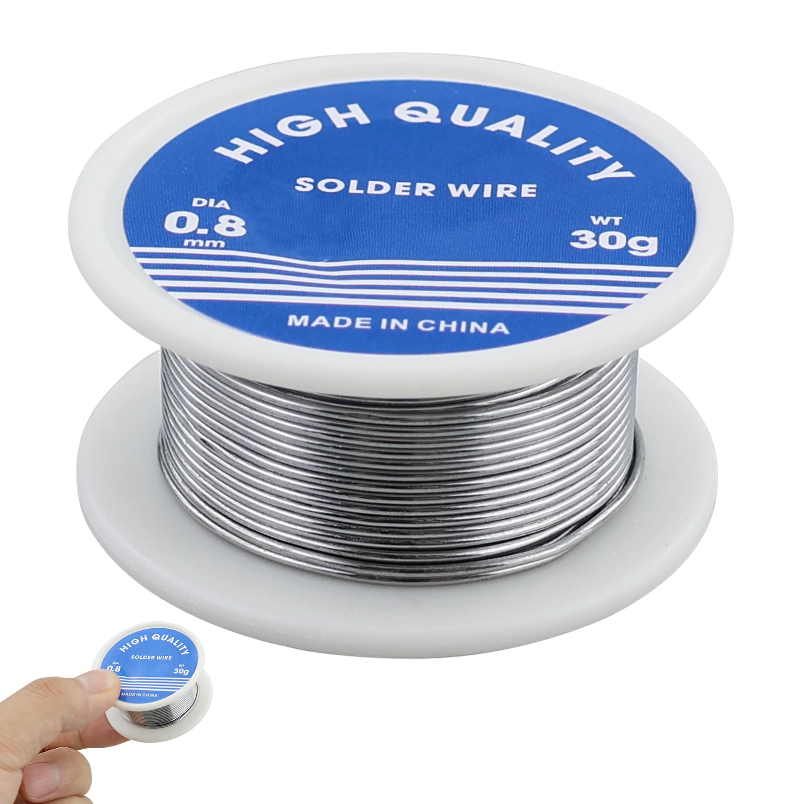 Solder Wire,30G Soldering Wire Lead Free,0.8 mm Solder Tin Wire for ...