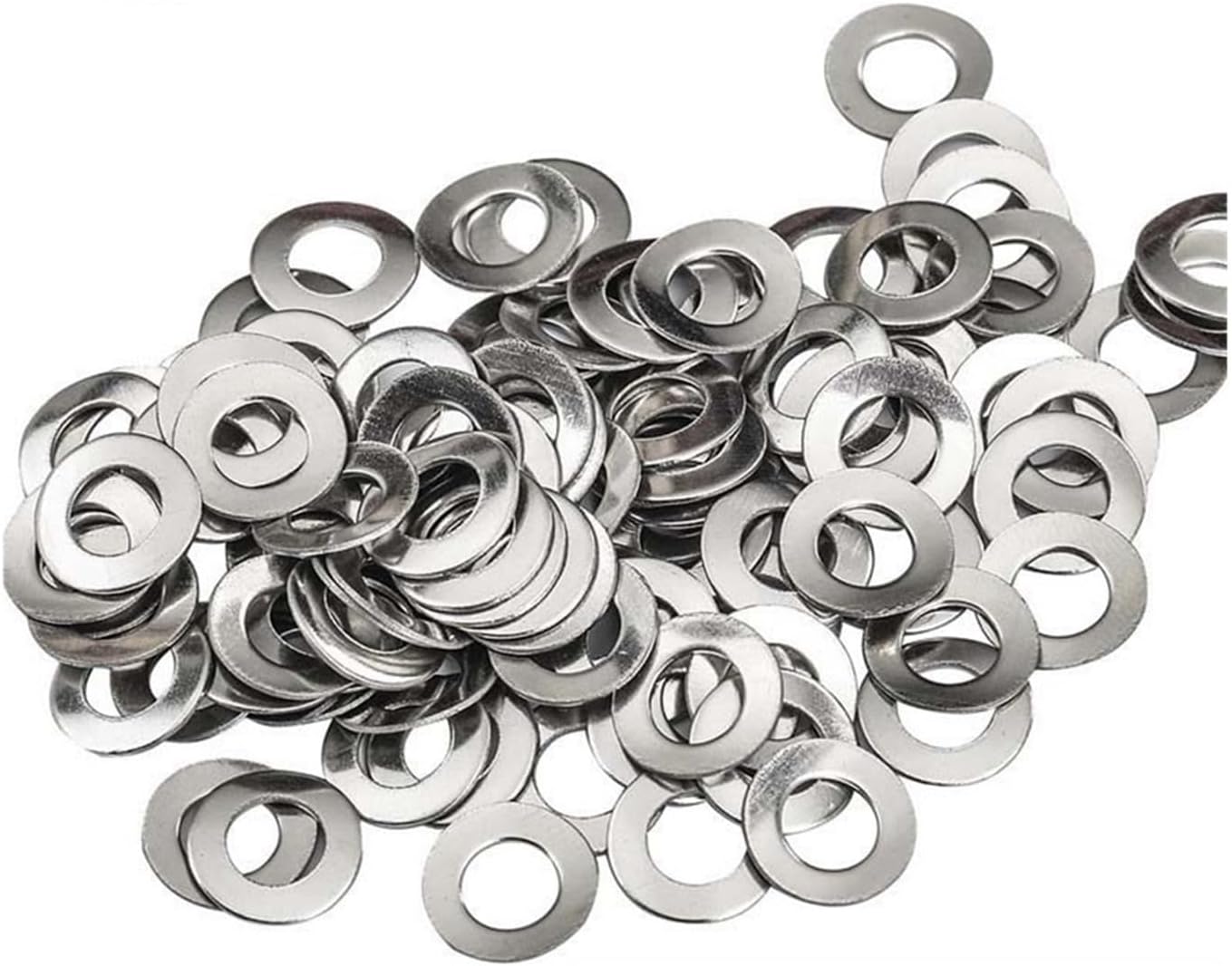 Amazon.com: CREAP 100Pcs DIN137A GB860 M2 M2.5 M3 M4 M5 M6 M8 M10 304 ...