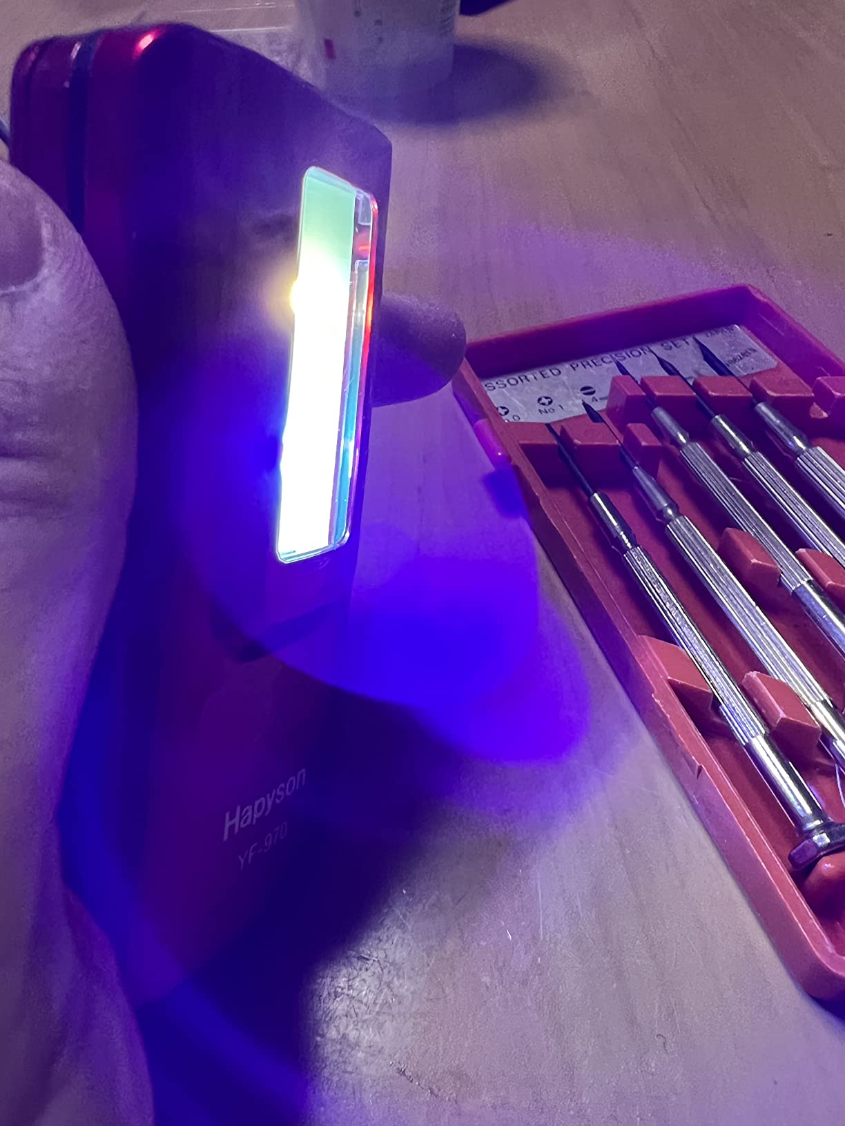 Amazon | ハピソン(Hapyson) UV蓄光器 YF-970 | ハピソン(Hapyson) | アクセサリ