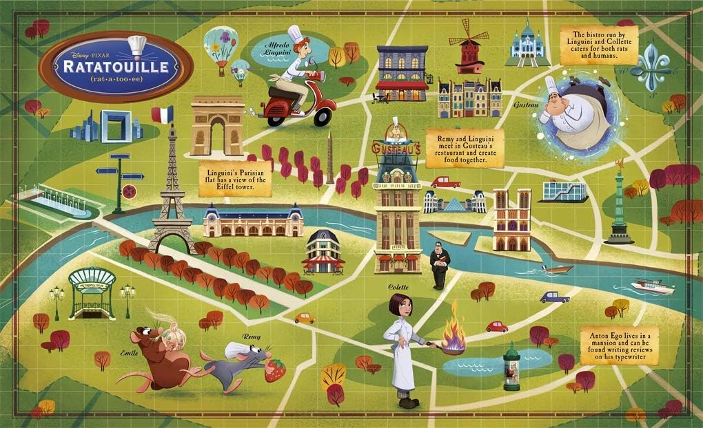 The Disney Book of Maps: A Guide to the Magical Worlds of Disney and ...