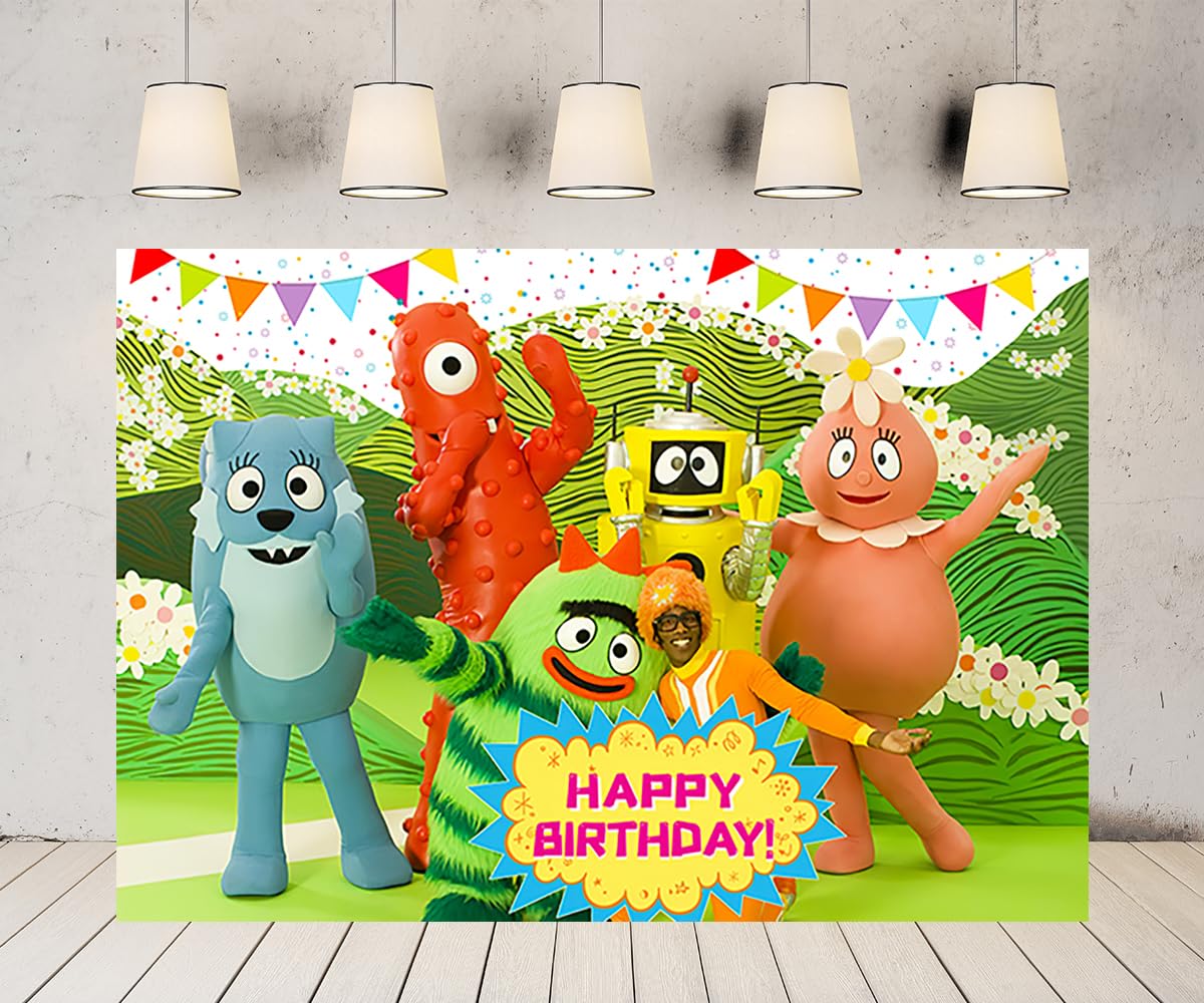 Yo Gabba Birthday Banner Printable Yo Gabba Gabba! Birthday Party