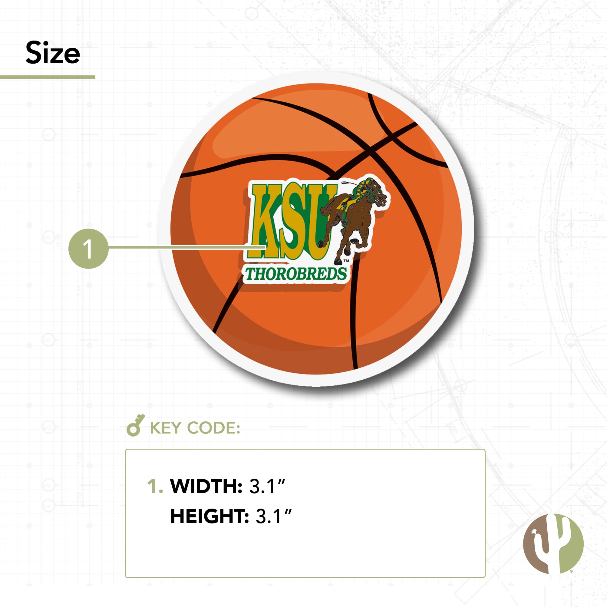 Kentucky State Basketball Logo