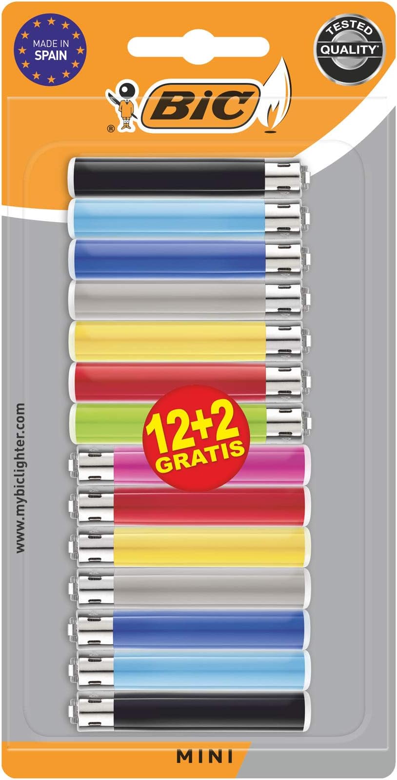 5 Mini Bic Lighters : Amazon.co.uk: Grocery