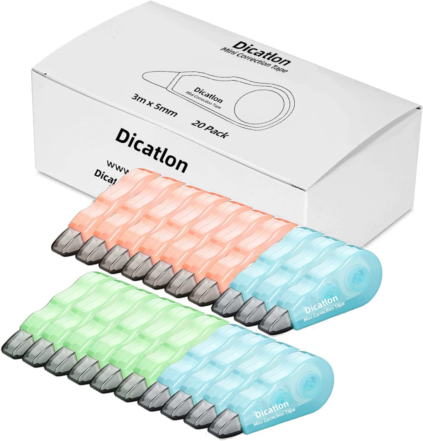 Amazon.com : 6 Pieces Correction Tape - White Out Correction Tape with ...