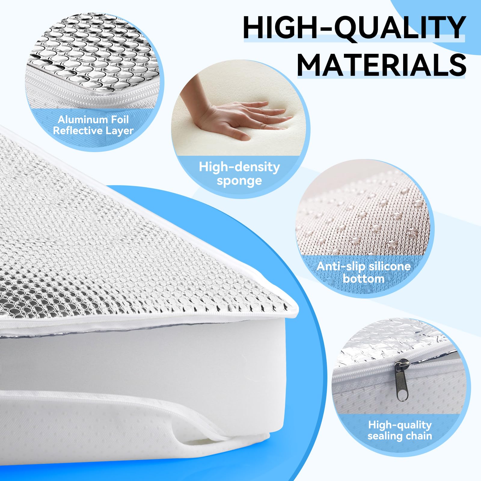 Snapklik.com : RV Skylight Insulator 14x14x3,RV Skylight Pillow ...