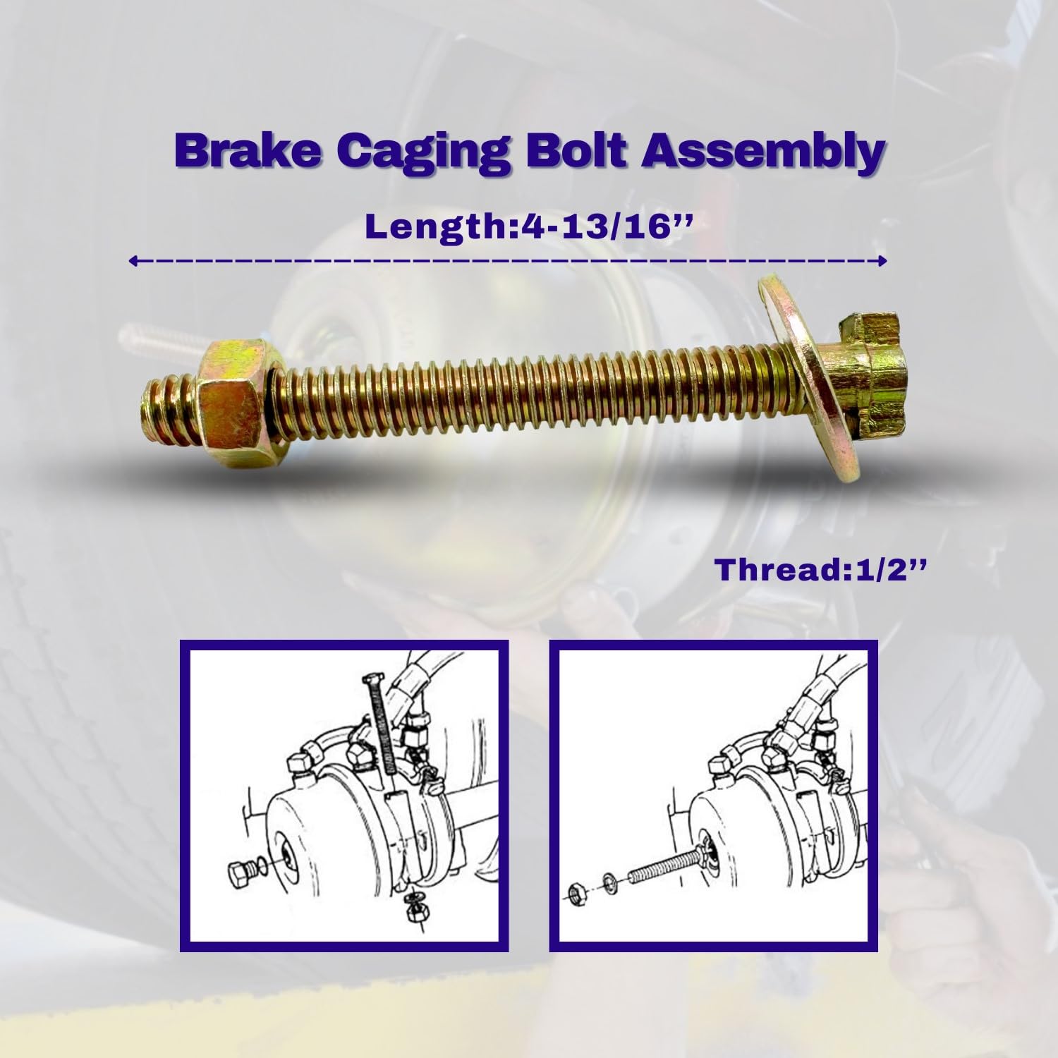 Torque Parts TR800921 Air Brake Chamber Cage Bolt + Cross Reference