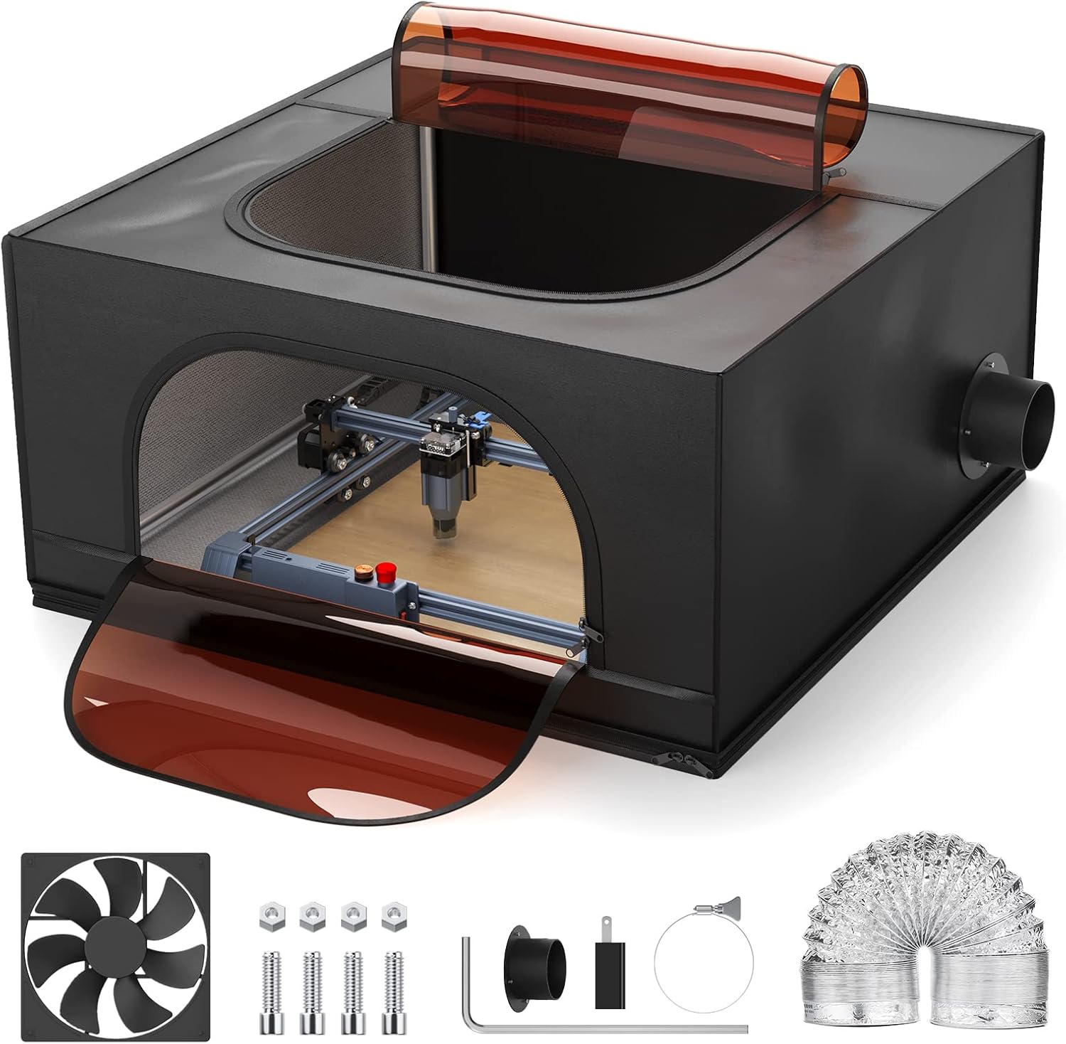 DEWALLIE Boîtier de protection pour machine à graver laser avec ...