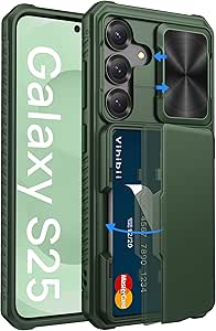 Vihibii for Samsung Galaxy S25 Wallet Case with Card Holder (4 Cards ...