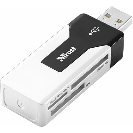 Trust Nanga Lettore Schede SD/Micro SD Rapido, Adattatore USB 3.2, 5 ...
