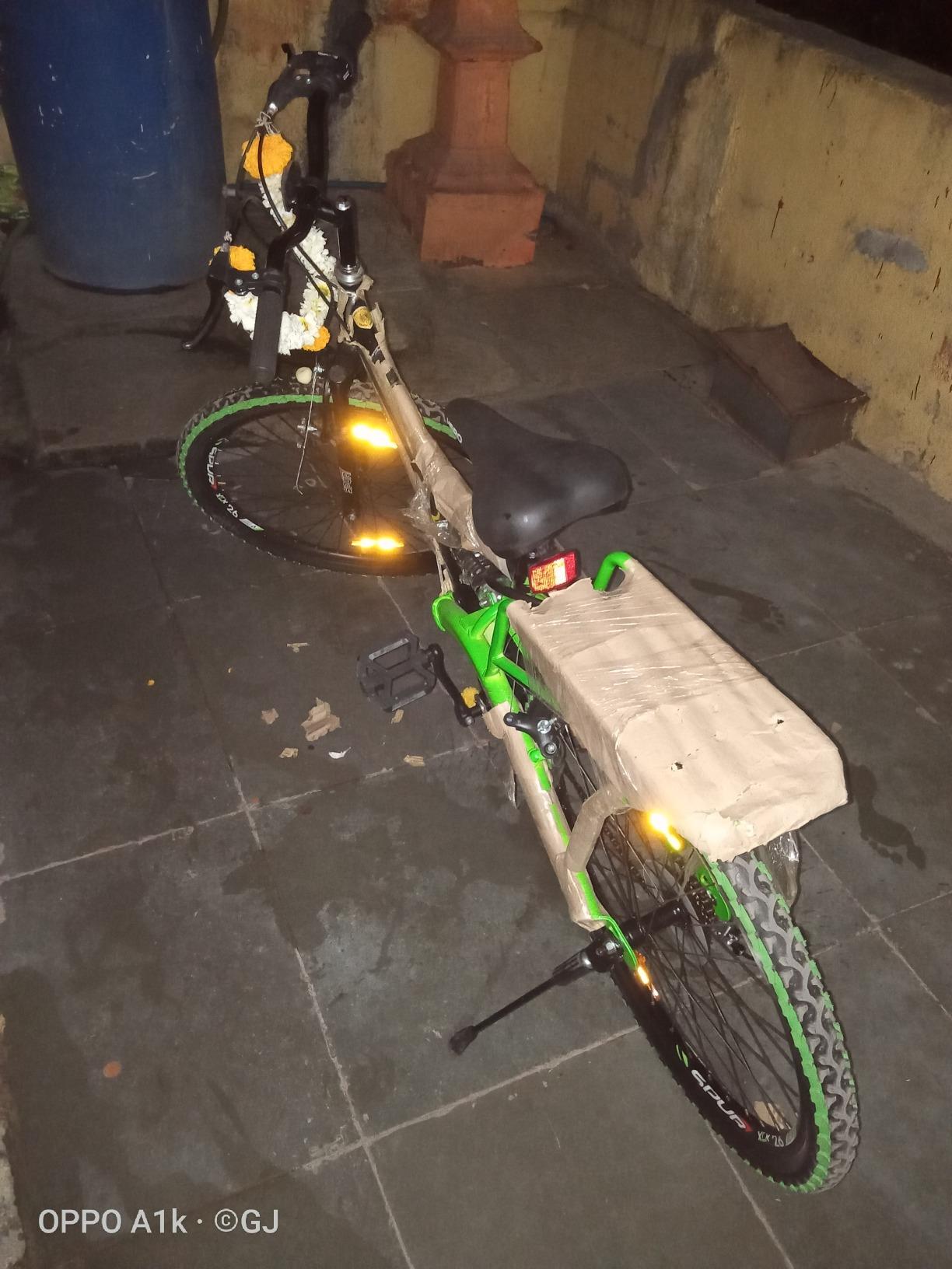 Buy Hero Ranger DTB 26 Inches 6 Speed Bike for Adults Black & Green ...