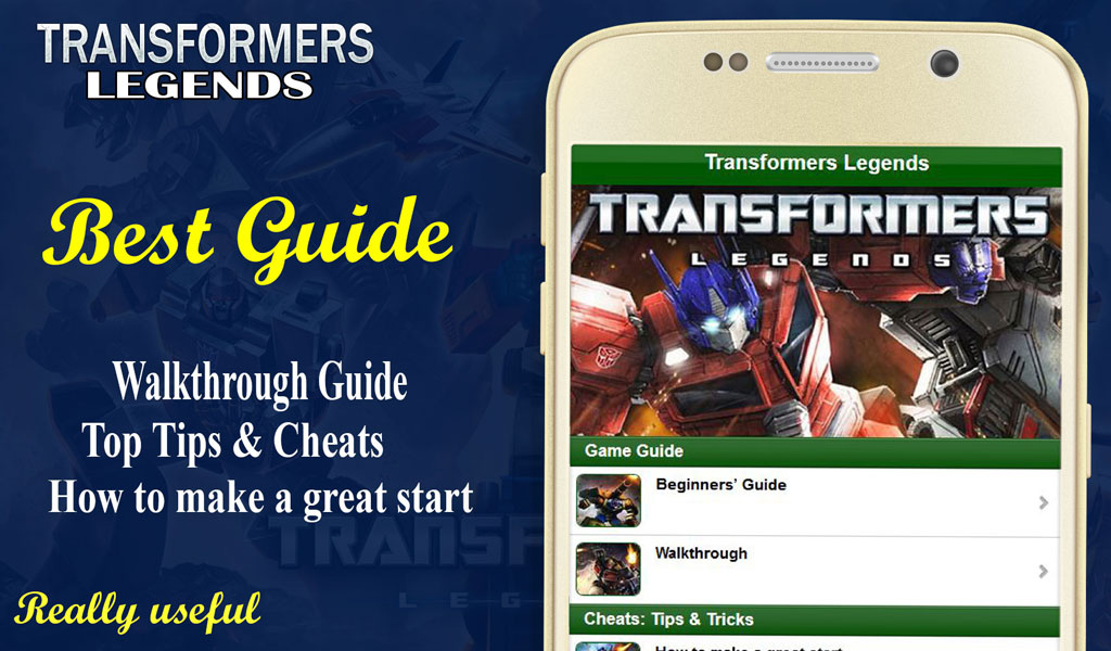 Guide for Transformers Legends - App on Amazon Appstore