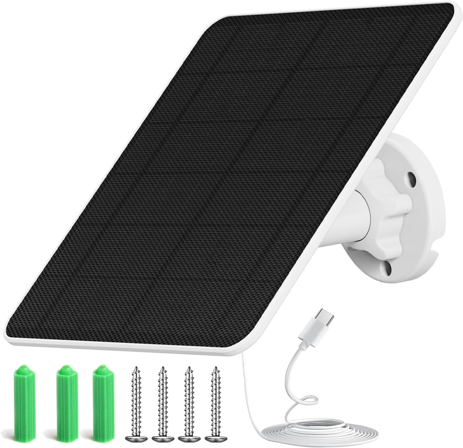 Amazon.com: Solar Panel for Security Camera,6W USB Solar Panel for ...