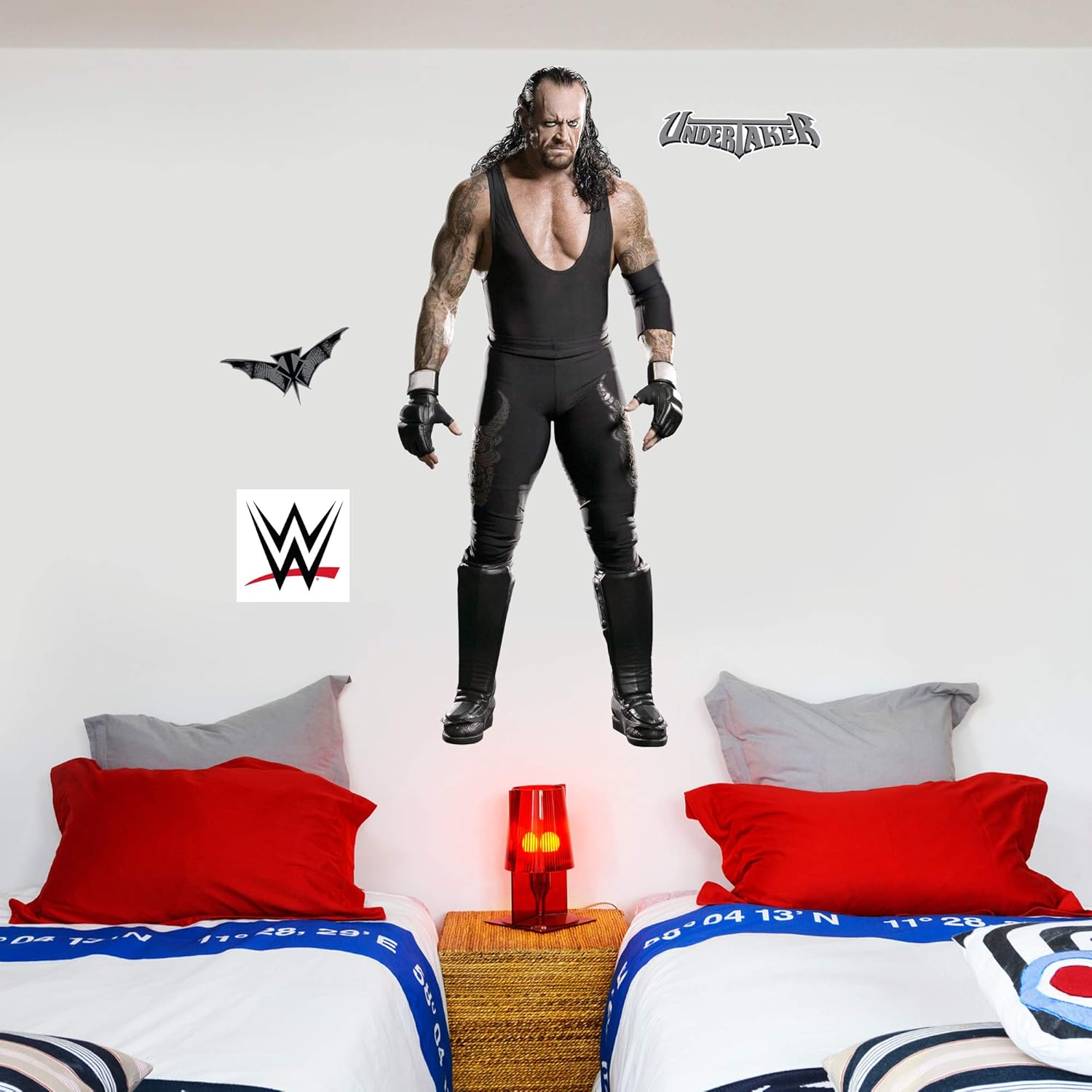 Beautiful Game WWE Wall Sticker - The Undertaker Wrestler Mural ...