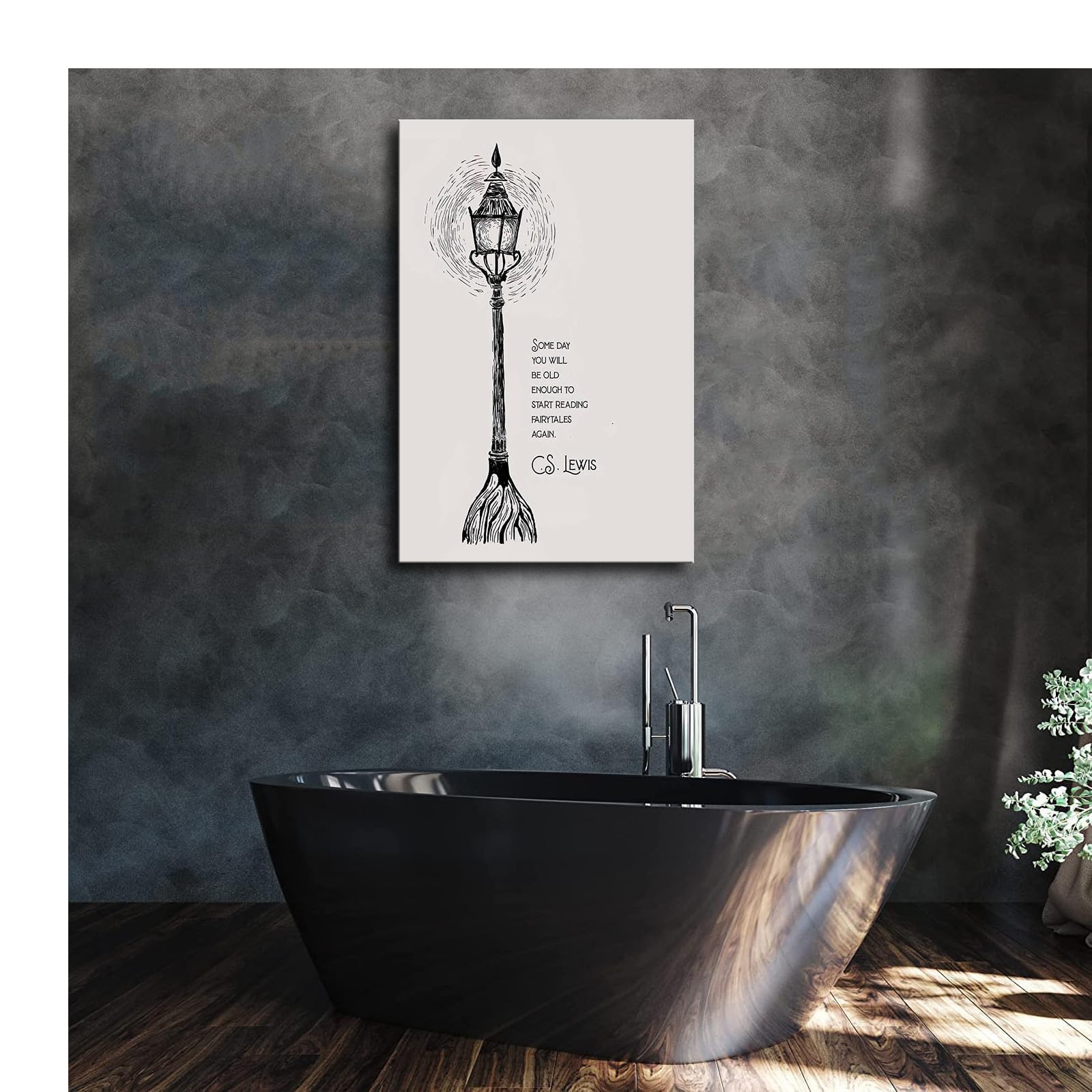 Narnia Lamp Post Illustration