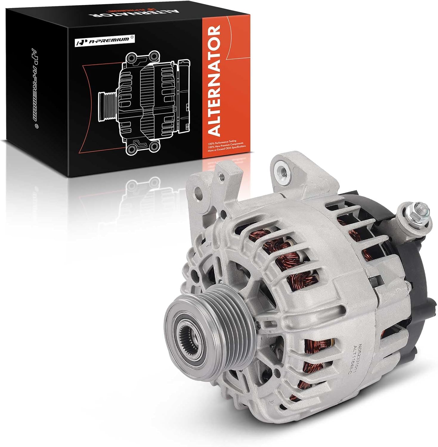 Amazon.com: A-Premium Alternator Compatible with Nissan Rogue 2014-2020 ...