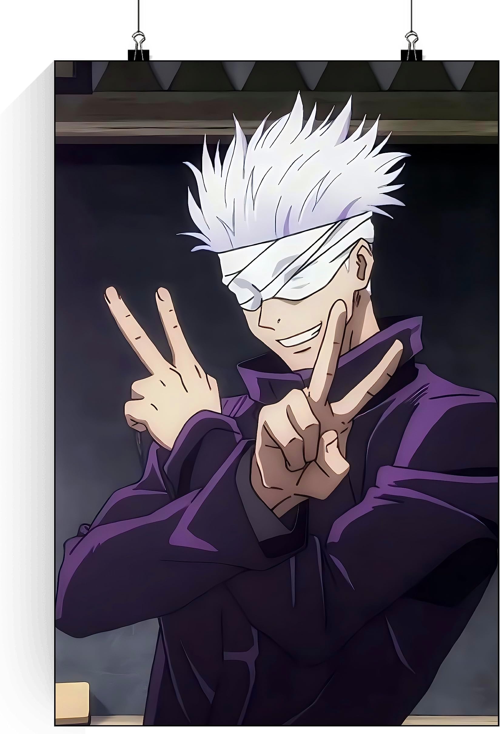 Times Comic Gojo Poster | Jujutsu Kaisen Gojo Satoru Poster | Gojo ...