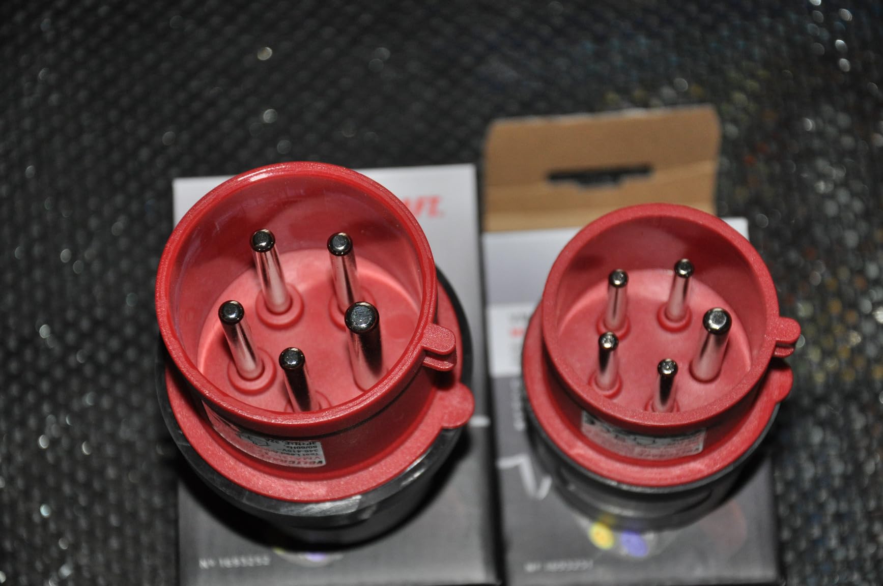 VOLTCRAFT VMA-3L 32 Messadapter CEE-Stecker 32 A 5polig - Buchse 4 mm ...