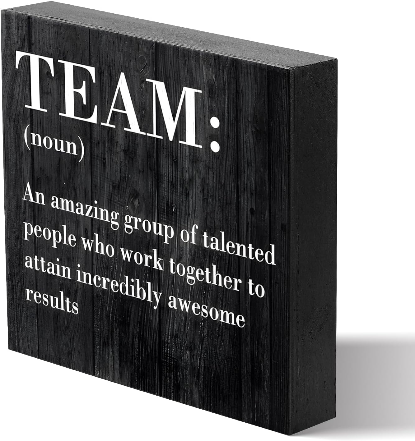 Amazon.com: Jumkook Inspirational Team Noun Office Decor Desk Decor ...