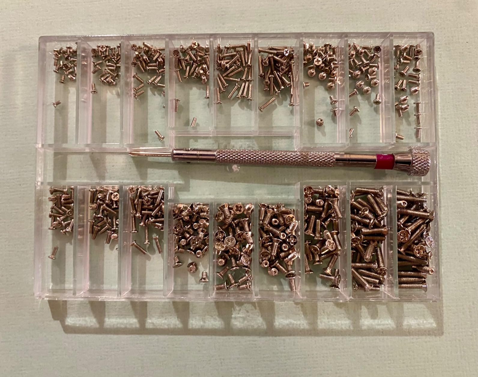 Tiny Micro Repair Screw Kit,18 Sizes Tiny Stainless Steel Screws,M1.2 ...