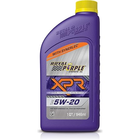 Amazon.com: Royal Purple (36520-6PK HPS 5W-20 Synthetic Motor Oil with ...