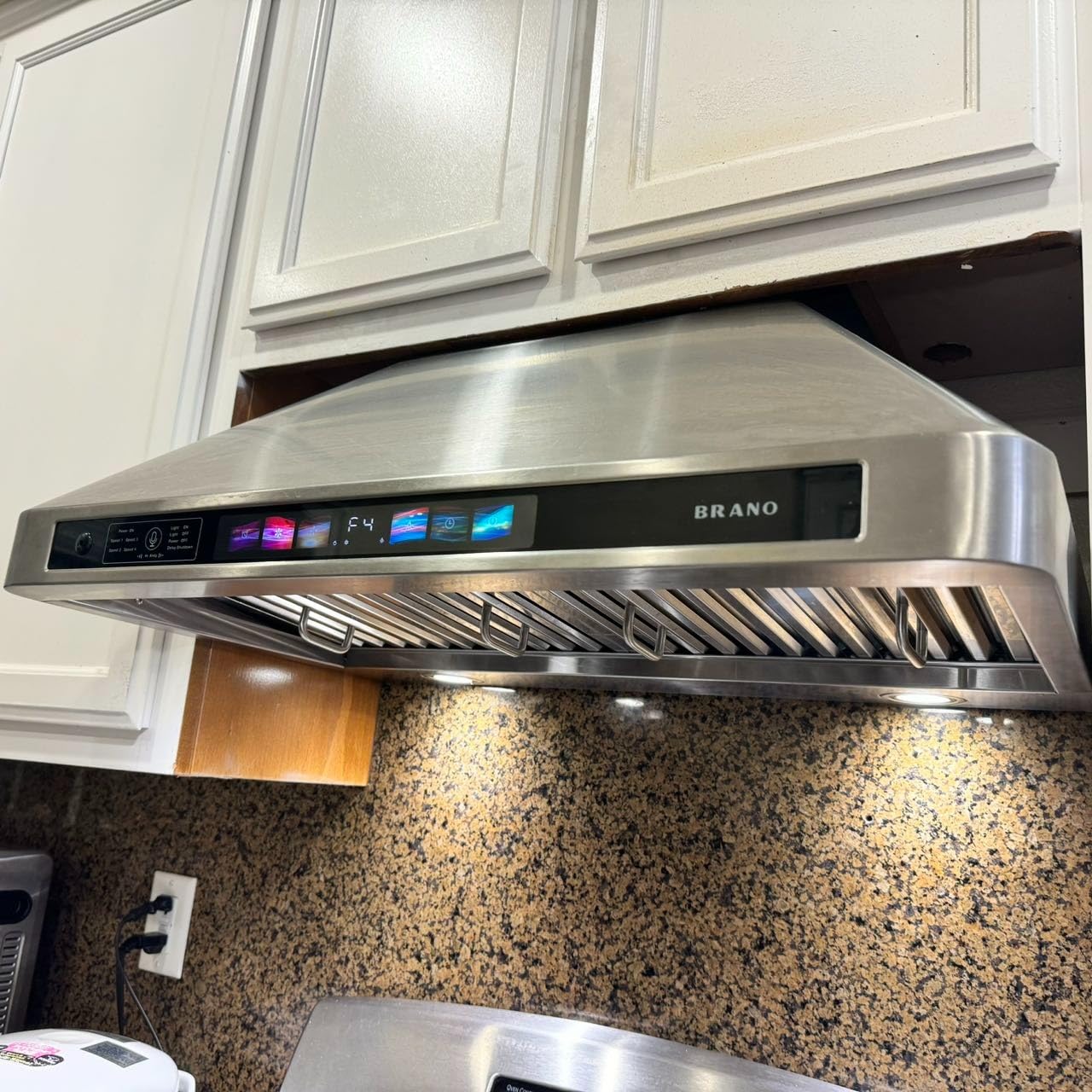 $15/mo - Finance 30 Inch Wall Mount Range Hood with Voice/Gesture/Touch ...
