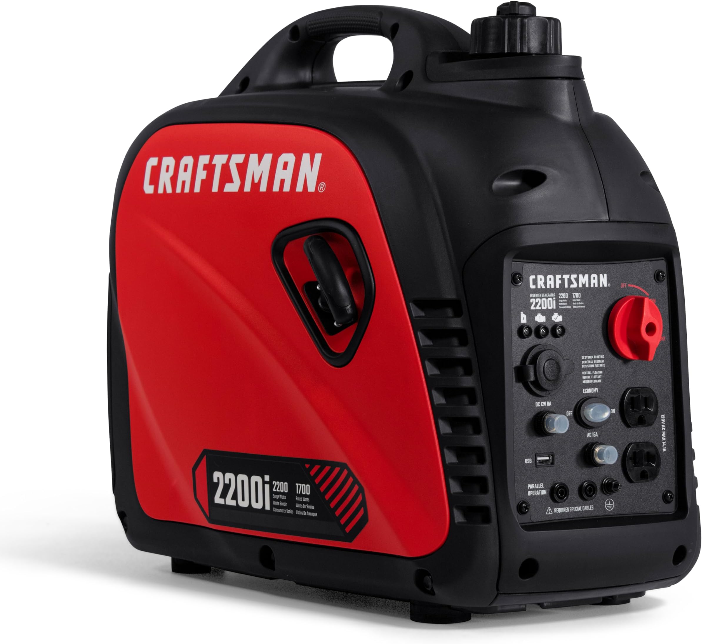 Amazon.com : Craftsman C0010020 2,200-Watt Gas Portable Generator ...