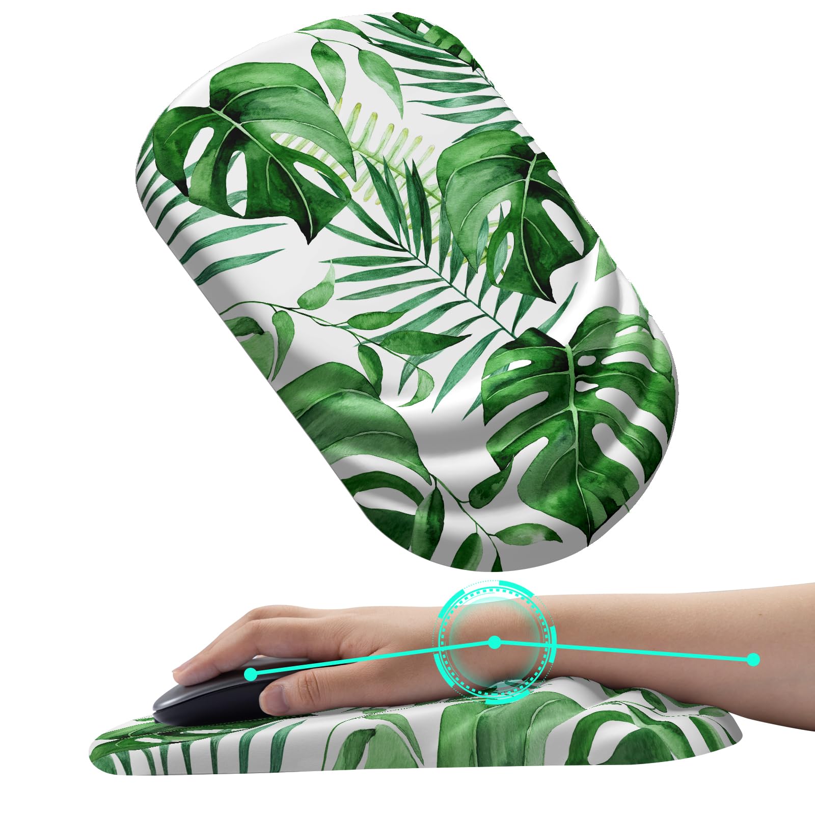 Amazon.com: Siski Ergonomic Mouse Pad with a Massage-Designed for Wrist ...