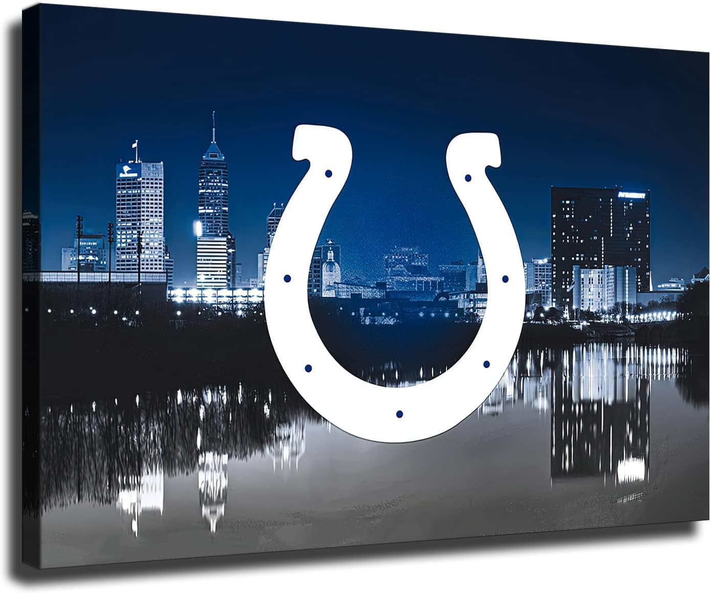 Amazon.com: Indianapolis City Colts Football Poster American Football ...