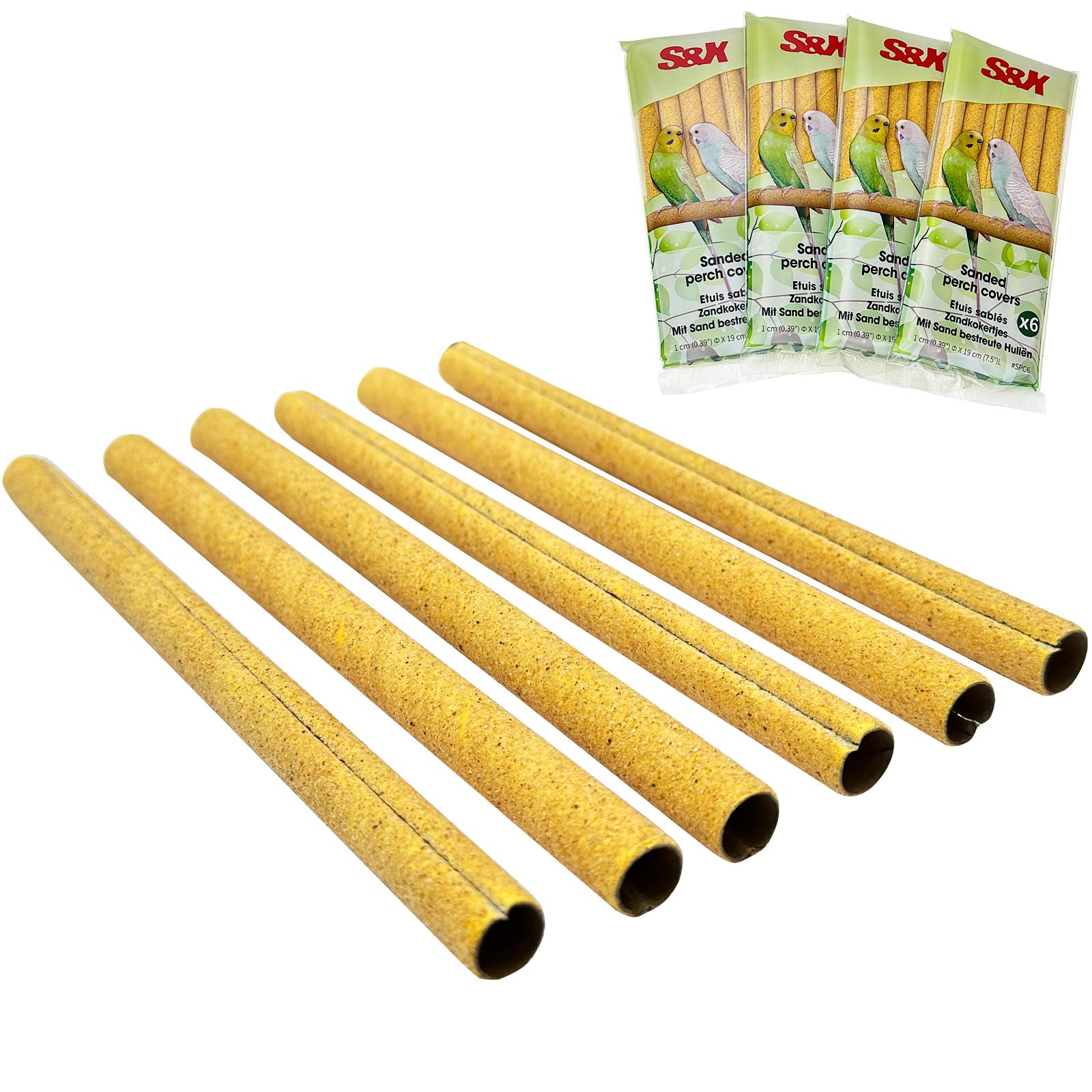 Snapklik.com : S&X 24-Pack Sand Perch Covers For Parakeets Canaries ...