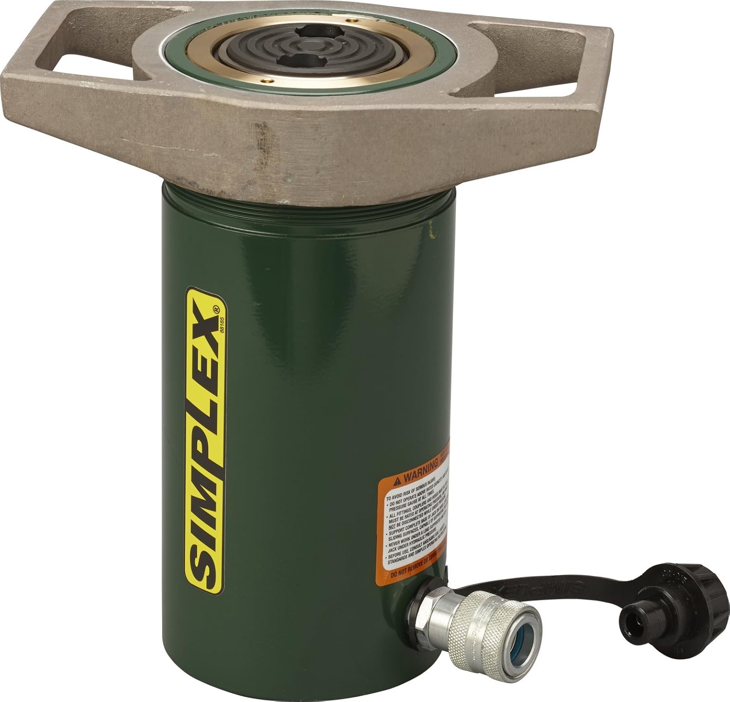 Simplex R556 Steel Spring Return Cylinder, 9960 PSI, 3.75" Bore, 6.19 ...