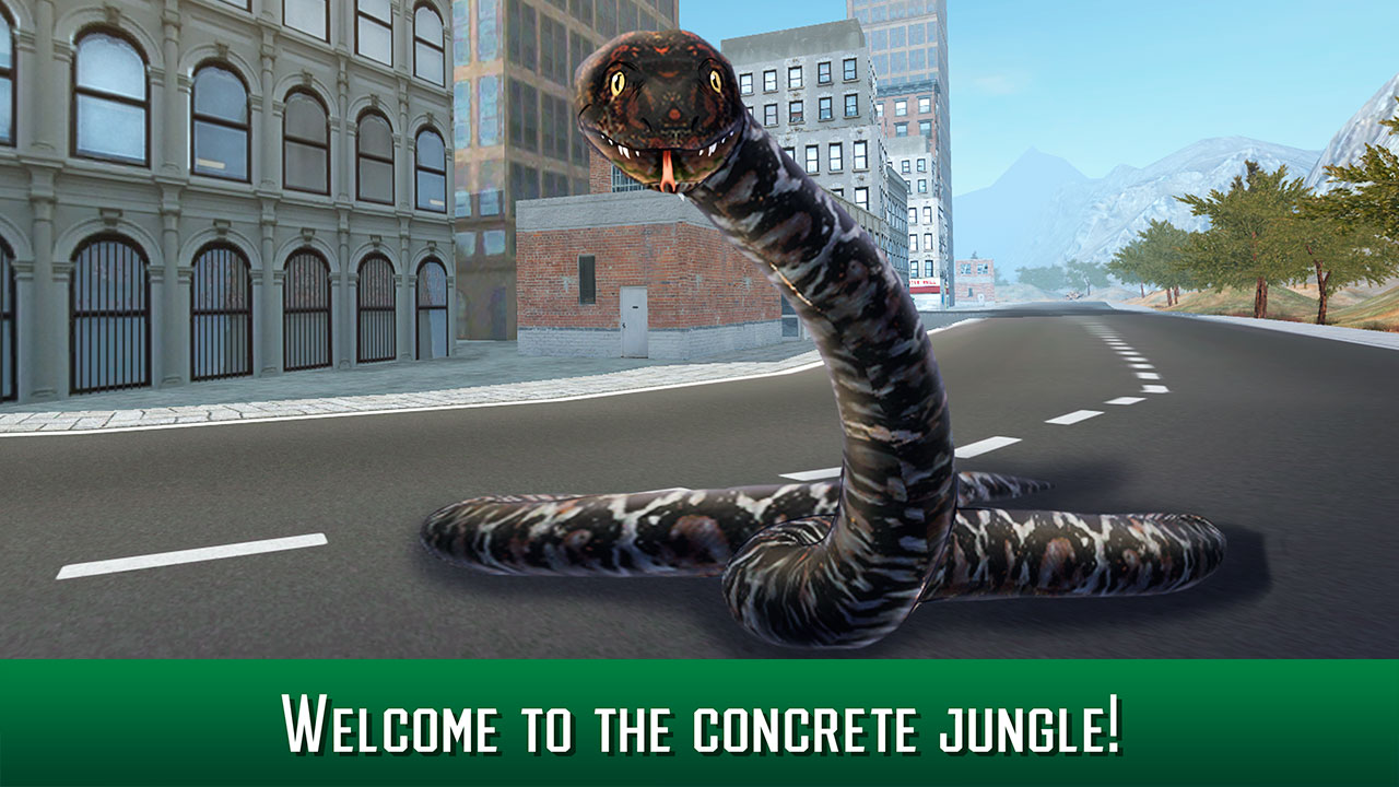 Aplicación Angry Anaconda City Wild Hunt 3D en Amazon Appstore