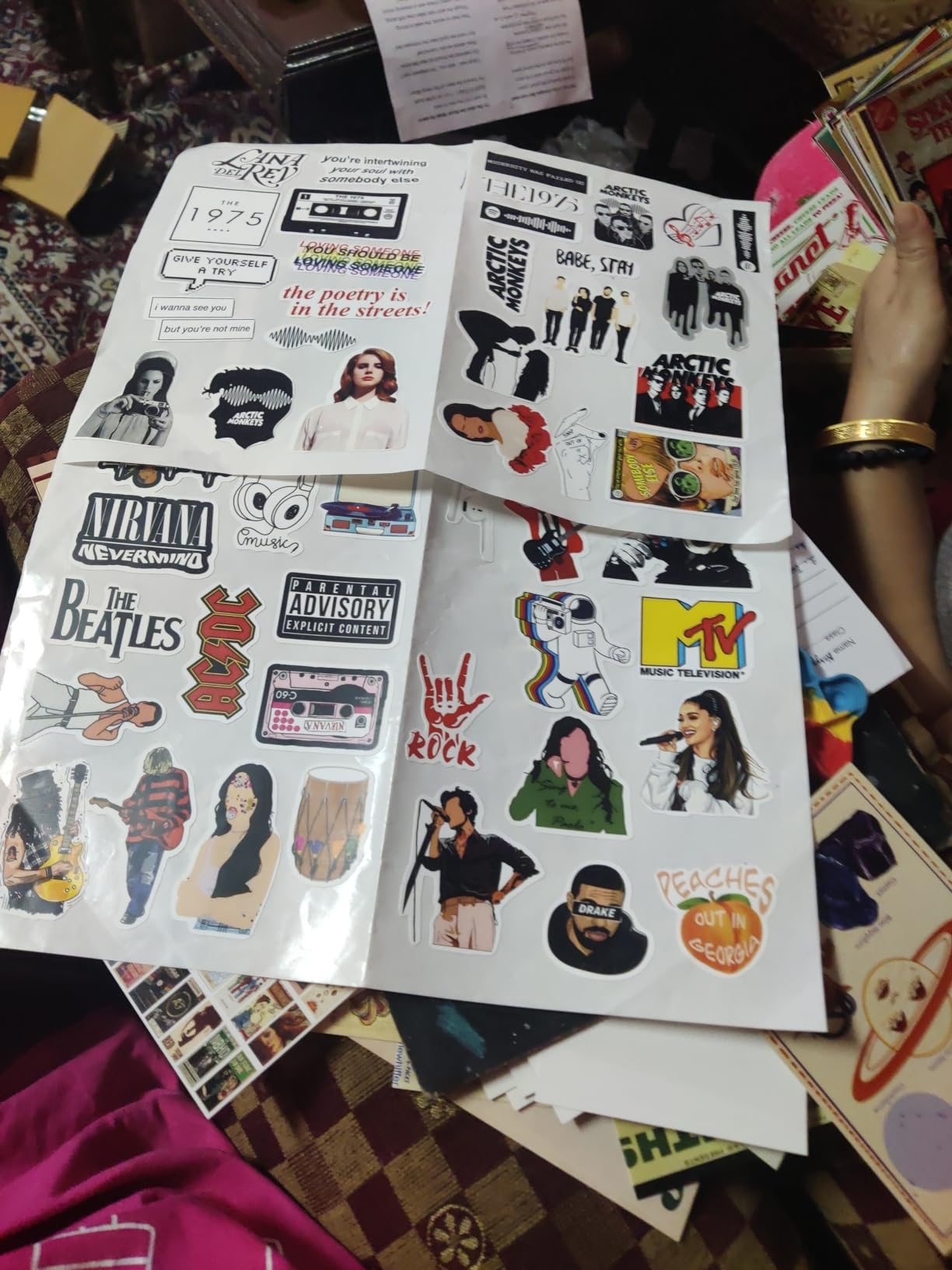 Sticker Chahiye Groove to Your Own Beat with Random Music Aesthetic ...