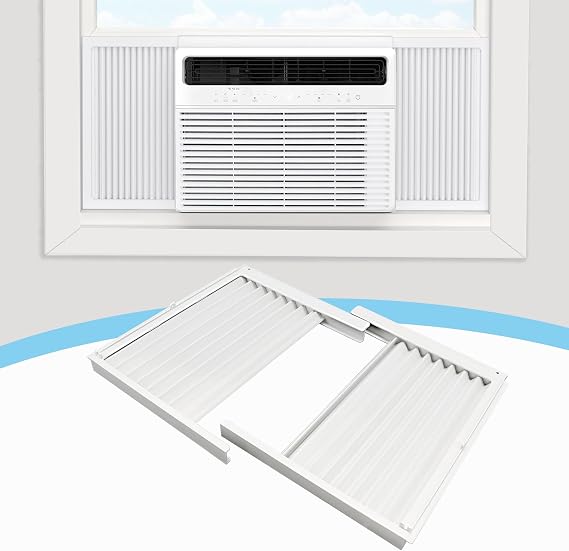 Amazon.com: Air Jade Window Air Conditioner Side Panels, Window AC Side ...