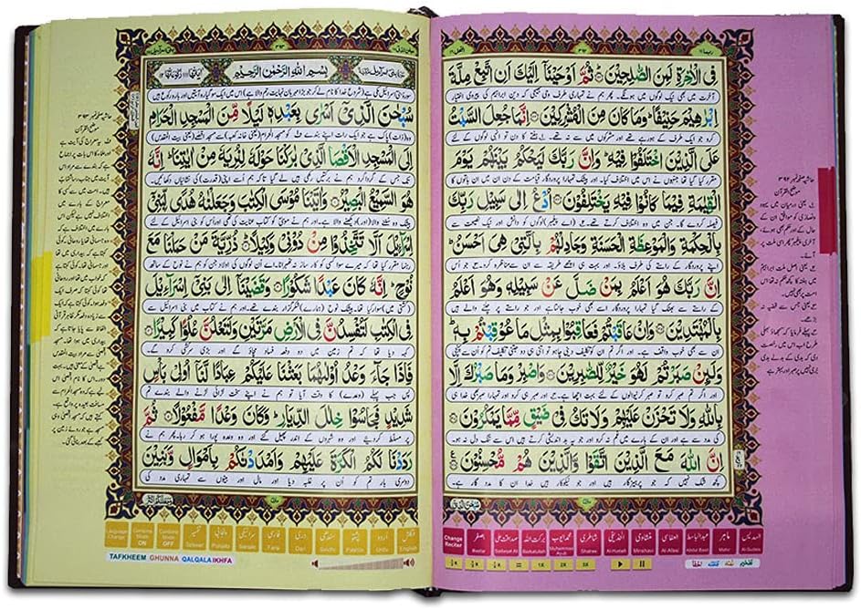 Quran Read Pen : Fateh ul Hameed Special Edition Point Pen Colour Coded ...