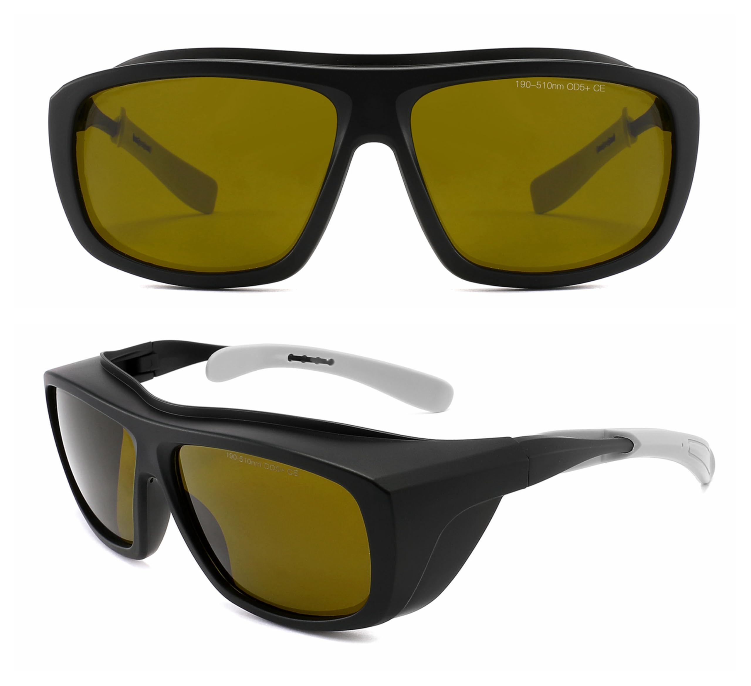 Snapklik.com : IPL 190nm-510nm OD5+ Laser Safety Glasses Red Light ...