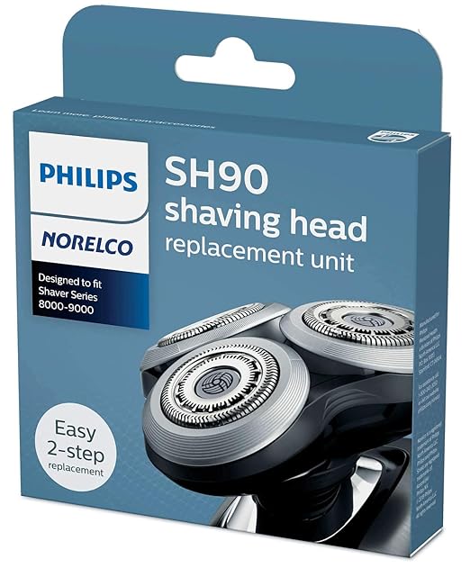 Amazon.com: Philips Norelco SH90/72 Replacement Heads New Version for ...