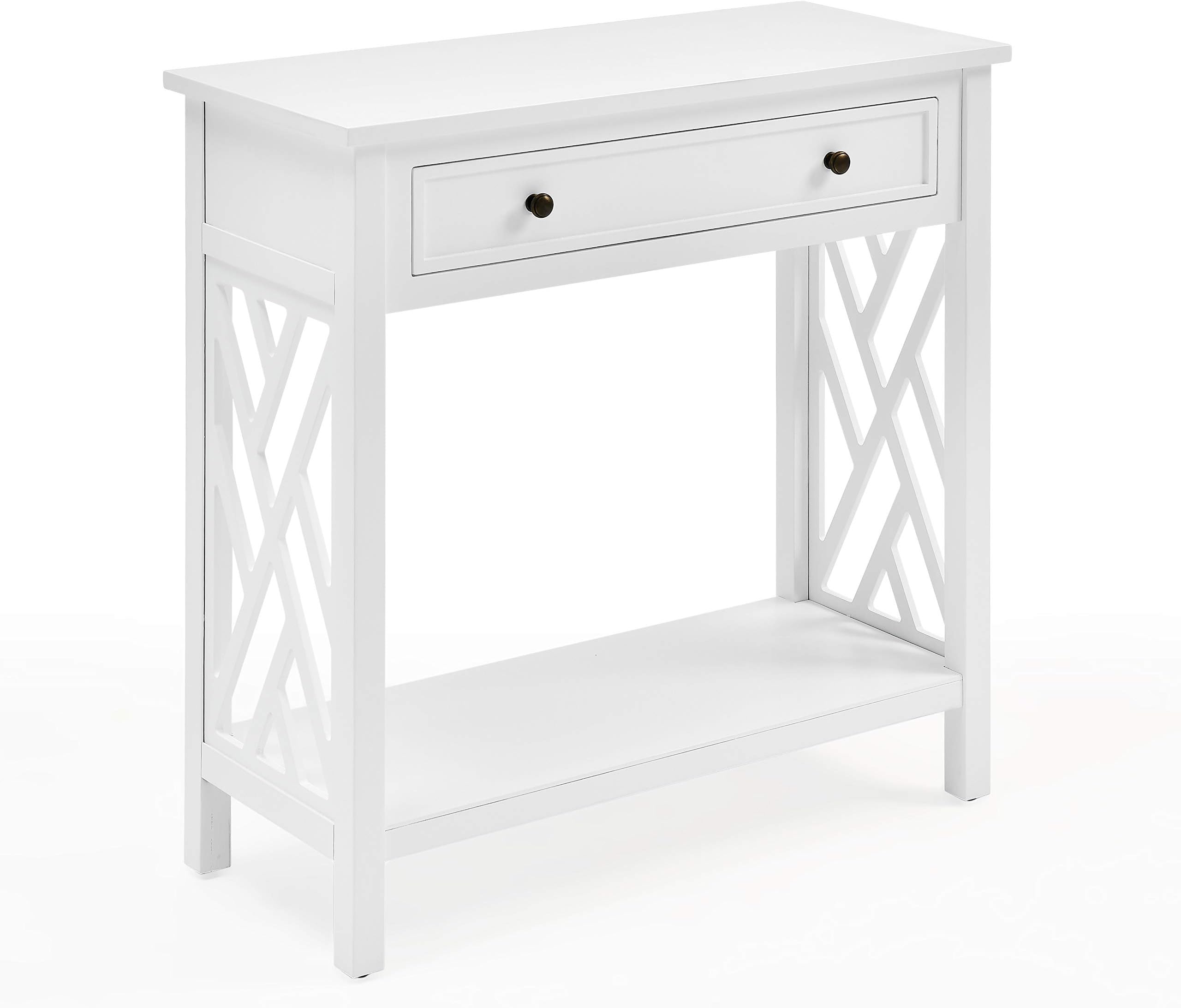 Amazon.com: Alaterre Furniture Console Table - Calais Collection 48 ...