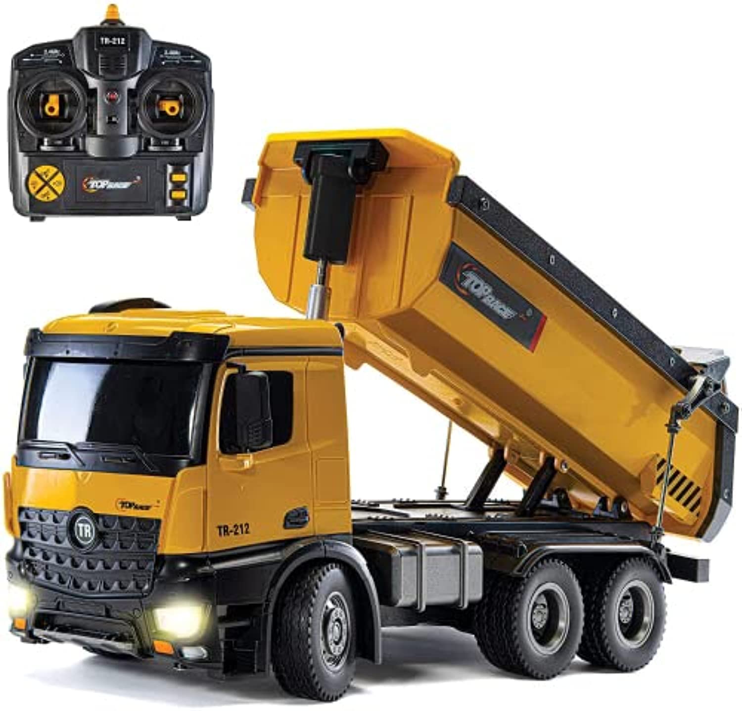 Buy Top Race Remote Control RC Dump Truck Heavy Duty Metal